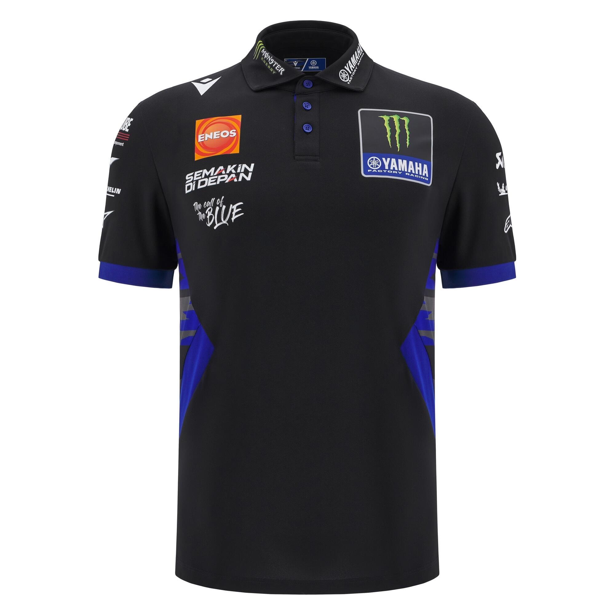 Monster Energy® Yamaha MotoGP Team Replica Polo Men - Clothing ...